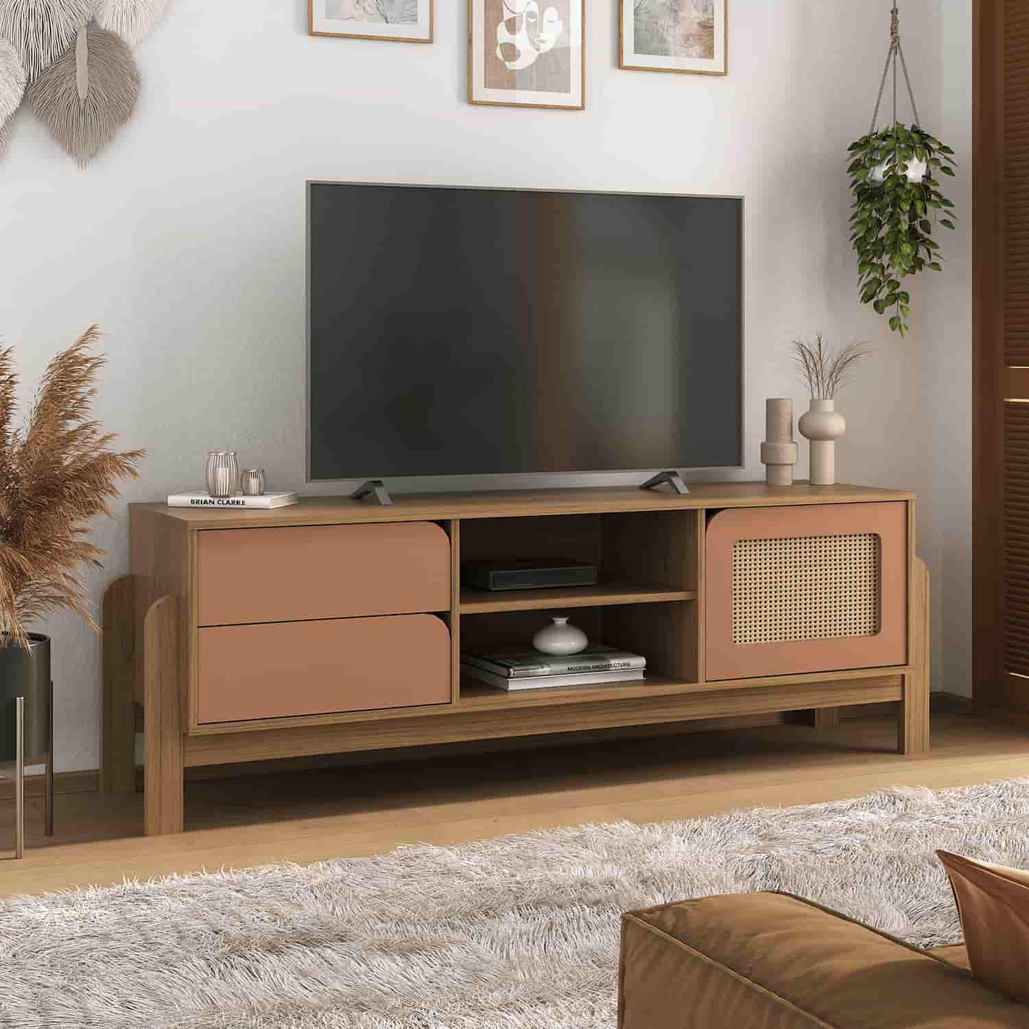 Nature TV Stand Terracota